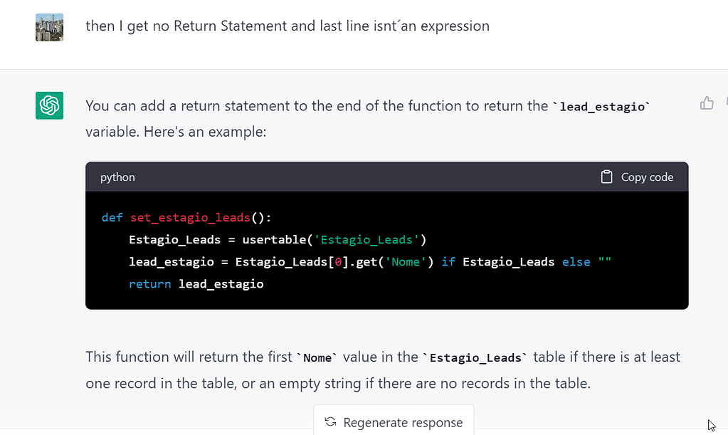 ChatGPT for creating Python Code at GRIST? How to prompt it for better ...