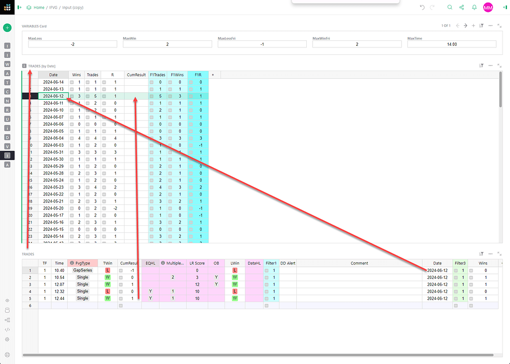 How do I get the last record from a filtered table - Ask for Help - Grist Creators