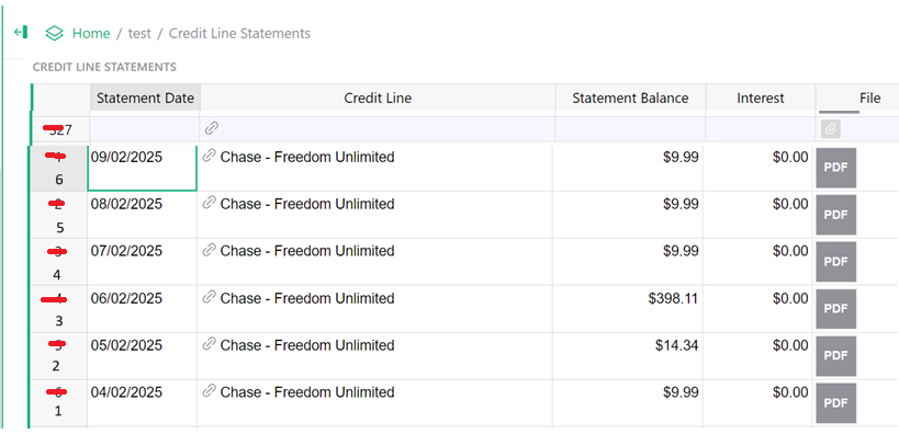 Ability to Add New Rows on Top instead of Bottom of a Table - Grist ...