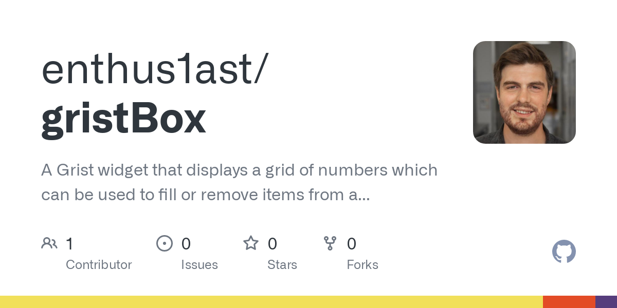 gristBox - a widget to fill a choice list with the help of a grid ...