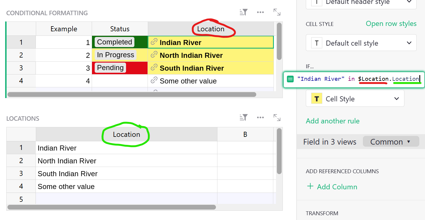 Help with Setting Up Conditional Formatting in Grist - Ask for Help - Grist Creators